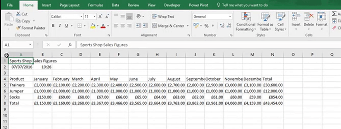 GoExcel - Formatting Spreadsheets